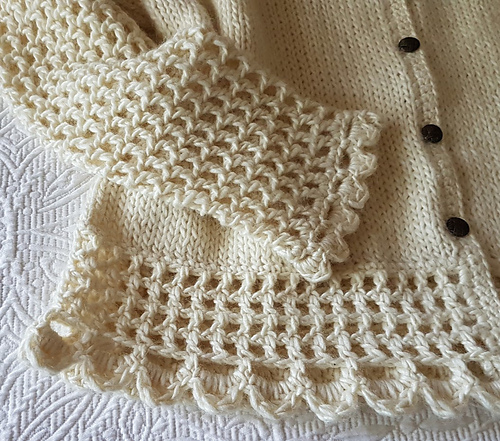 Ravelry: Lovely Lacey Cardigan pattern by Barb Padwicki