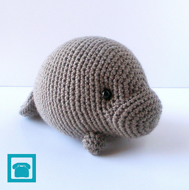 Ravelry: Orlando the Manatee pattern by Kelsey Liggett