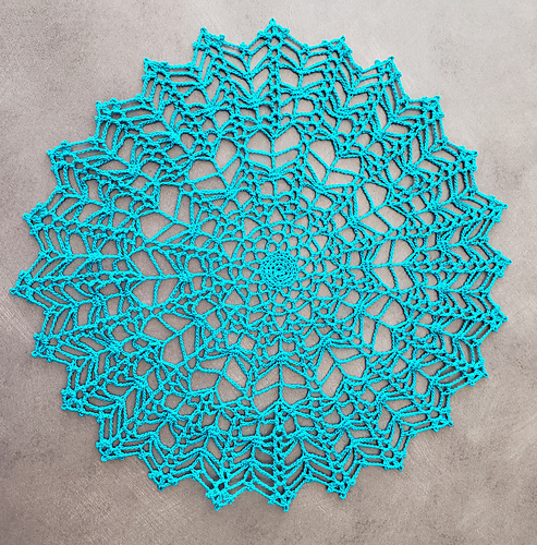 Ravelry: Spider Web Doily pattern by American Thread Company
