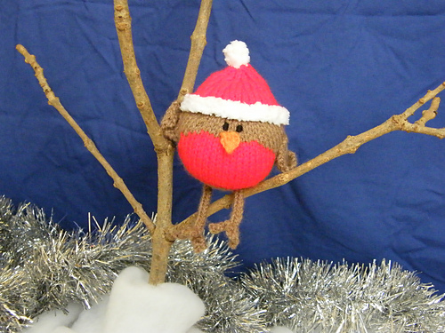 Ravelry: Christmas Robin pattern by Jacqui Turner