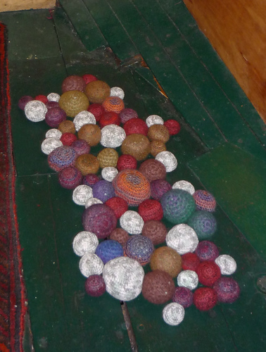 Ravelry: pebble rug pattern by Rockpool Candy