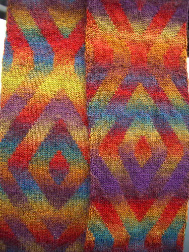 Ravelry: Rainbow Scarf pattern by Eline Sanders