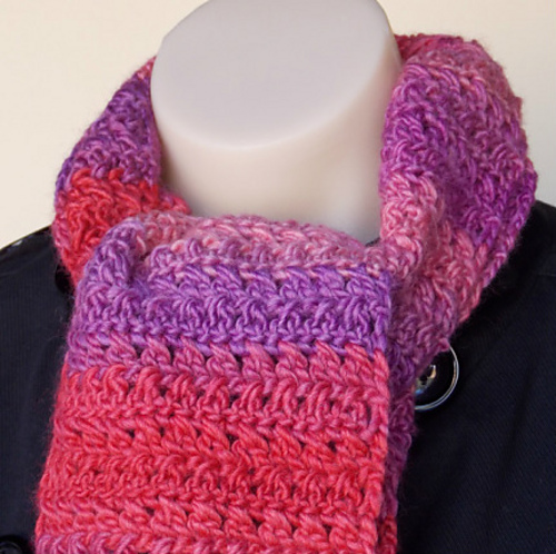 Ravelry: Cross Stitch Scarf pattern by Crochet with Clare