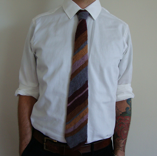 Ravelry: The Jeremy Tie pattern by Amelia Lyon