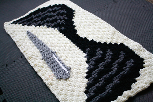Ravelry: Supernatural Graphghan Blanket CAL pattern by Jessica Bowman