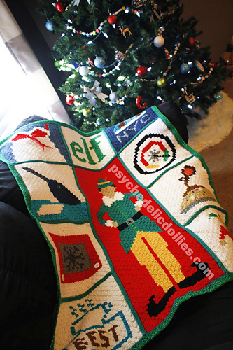 Ravelry: Elf Graphghan Crochet Along pattern by Jessica Bowman