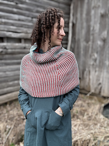Ravelry: Stormsinger Shoulder Cozy pattern by Kelly McClure