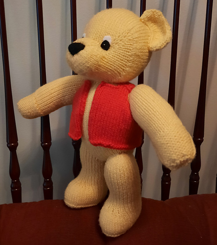 Ravelry: Teddy Bear Vest pattern by bonnie bunny