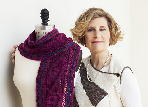 Ravelry: Rolling Rivers Scarf pattern by Bonnie Dean