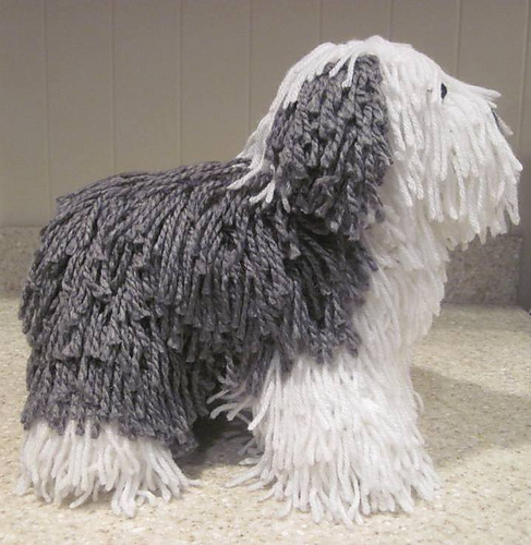 Ravelry: Old English Sheepdog pattern by Christine Lucas