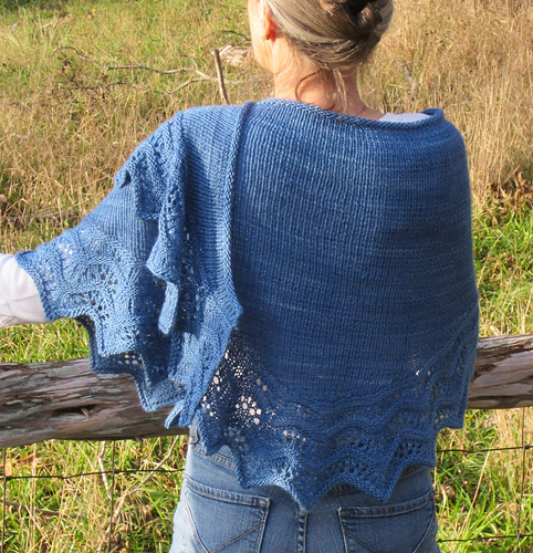 Ravelry: Three Waves Shawl pattern by Nina Shishkoff