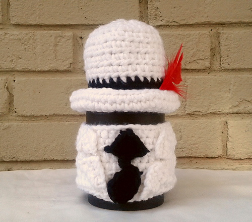 Ravelry: Gangsta Suit Cozy and Hat Set pattern by Erin Smith-Glenn