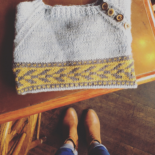 Ravelry: Newling Sweater pattern by Caitlin Hunter