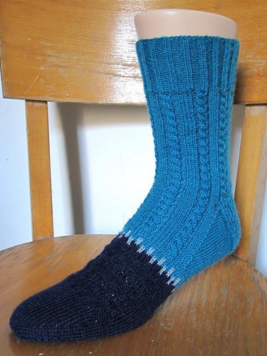 Ravelry: Victor Sock pattern by General Hogbuffer