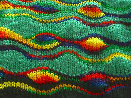 Ravelry: Machine Knit Short Row Scarf pattern by Breezy Spencer