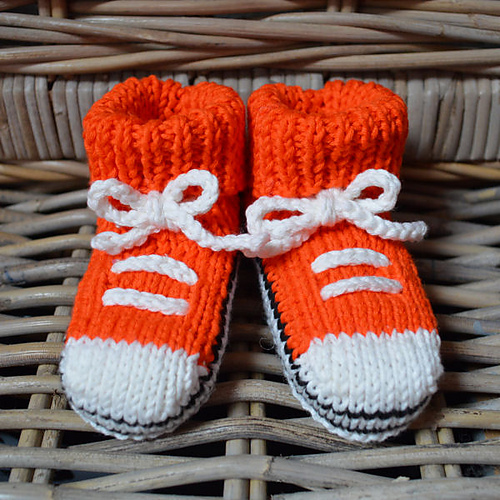 Ravelry: Baby Sneakers | Sportshoes pattern by Sylvie Zuidam