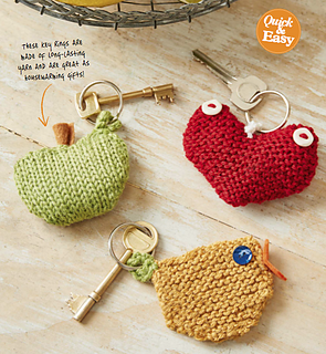 Ravelry: Apple Key Ring pattern by Monica Russel