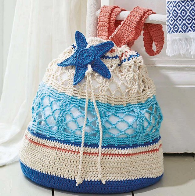 Ravelry: Beachcomber bag pattern by Anne Egan