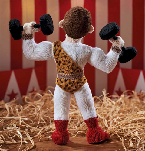 Ravelry: Roll Up! Roll Up! Strong Man pattern by Alan Dart