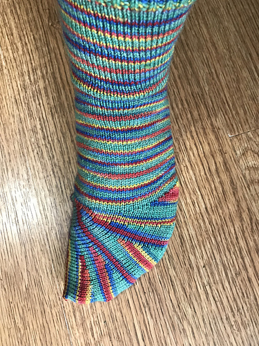 Ravelry: Toe Burst CSM Sock pattern by Melody Cowan