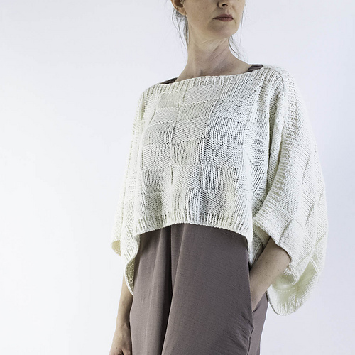 Ravelry: Quilted Poncho : Gentle Breeze pattern by Brome Fields