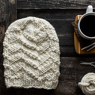 Ravelry: Hat : Alternating Chevron pattern by Brome Fields