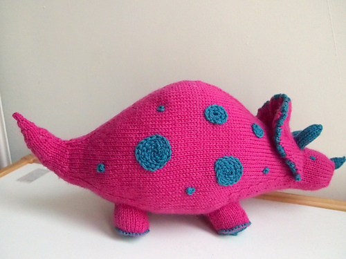 Ravelry: Tracey Triceratops pattern by Browneyedbabs