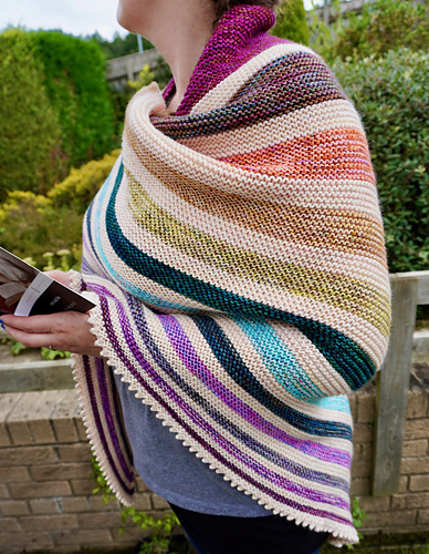 Ravelry: My Reading Shawl pattern by Kay F Jones