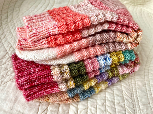 Ravelry: Scrappy Quilt Socks pattern by Kay F Jones