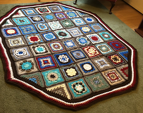 Ravelry: Octa'ghan pattern by Julie Yeager