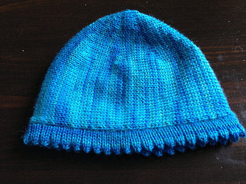 Ravelry: Machine Knitting Short Row Baby Hat pattern by Diana Sullivan