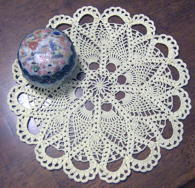 Ravelry: Fall Pineapples Doily pattern by Christy McMahon