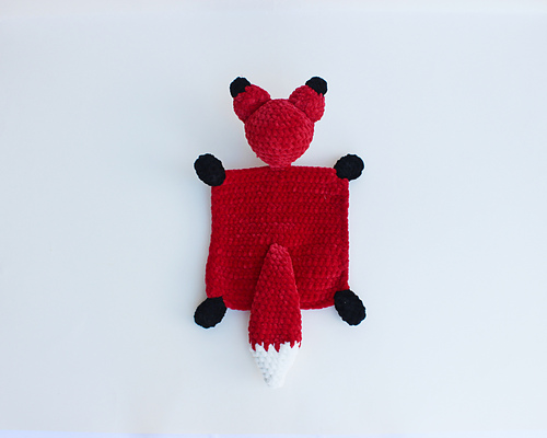 Ravelry: Fox crochet lovey pattern by bunnymoonHU