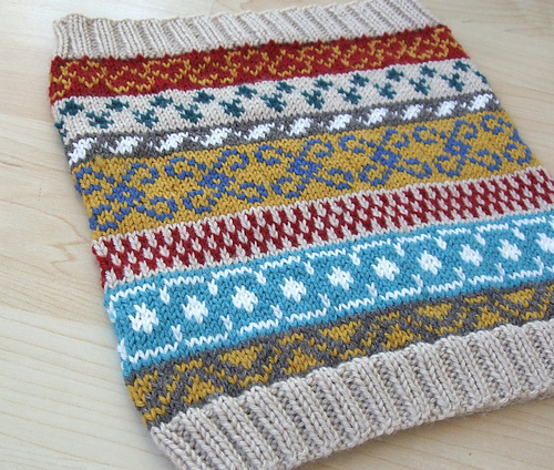 Ravelry: Fair Isle Cowl pattern by Aletta Boleyn
