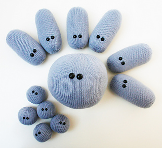 Ravelry: Amigurumi Fossilized Dinosaur Eggs pattern by Butterflylove1