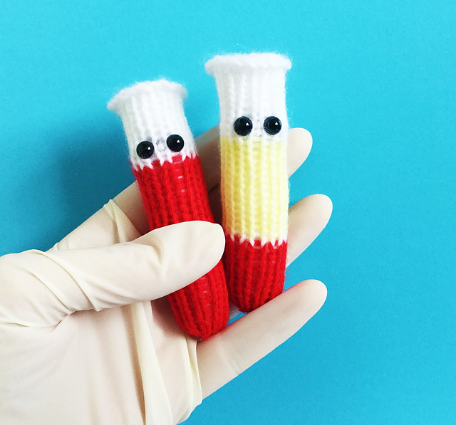 Ravelry: Amigurumi Blood Sample pattern by Butterflylove1
