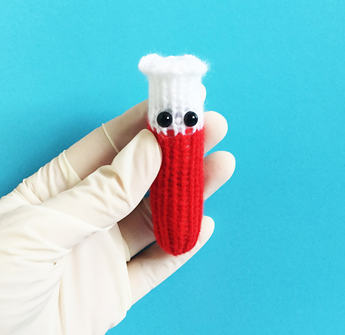 Ravelry: Amigurumi Blood Sample pattern by Butterflylove1
