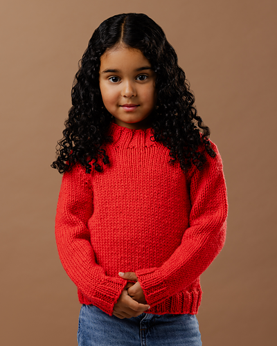 Ravelry: PT 8744 The Pip Kids' Crew-Neck Jumper pattern by Bendigo ...