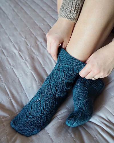 Ravelry: Socks chart pattern by Elena Sokolova