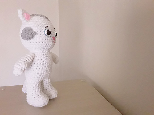 Ravelry: Katerina Kitty Chibi Doll pattern by byesh handmade