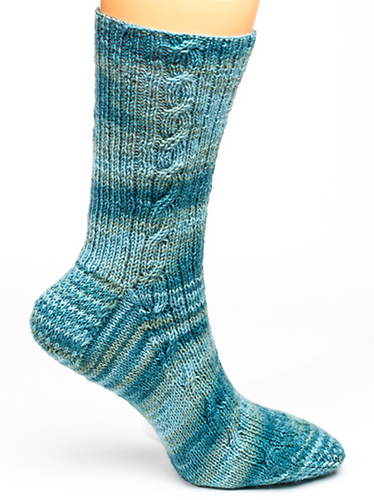 Ravelry: Link Cable Rib Socks pattern by Jean Murdoch