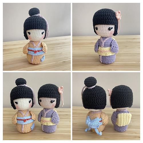 Ravelry: Haru, the Kokeshi Doll pattern by Lumy Levenhagen