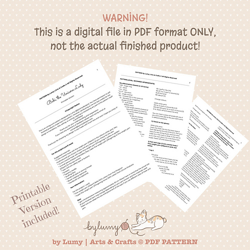 Ravelry: Babi, the Unicorn Lady pattern by bylumydesigns