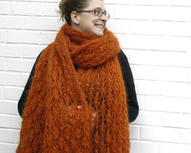 Ravelry: bynight's Sunset scarf