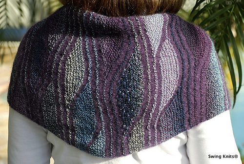 Ravelry: Autumn Fusion Shawl (English) pattern by Brigitte Elliott