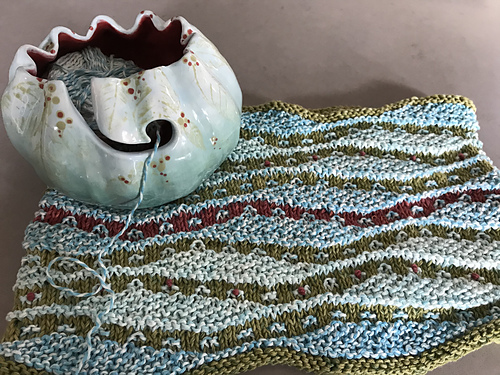 Ravelry: Ripples Cowl pattern by Brigitte Elliott