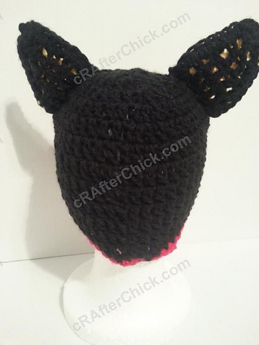 Ravelry: Chococat the Black Cat Hat pattern by Niki Wyre