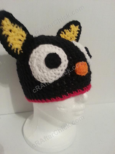 Ravelry: Chococat the Black Cat Hat pattern by Niki Wyre