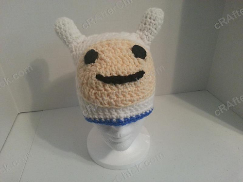 Ravelry: Adventure Time's Finn Hat pattern by Niki Wyre