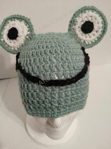 Ravelry: Cute and Easy Frog Beanie pattern by Niki Wyre